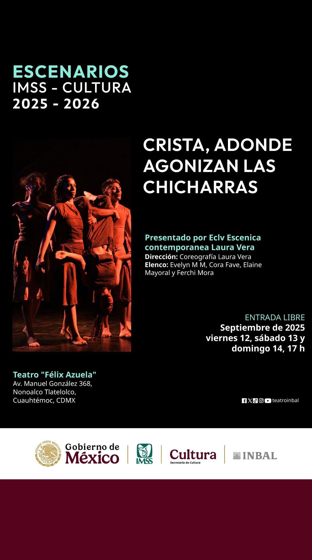 Crista, adonde agonizan las chicharras - FIDTEATROS
