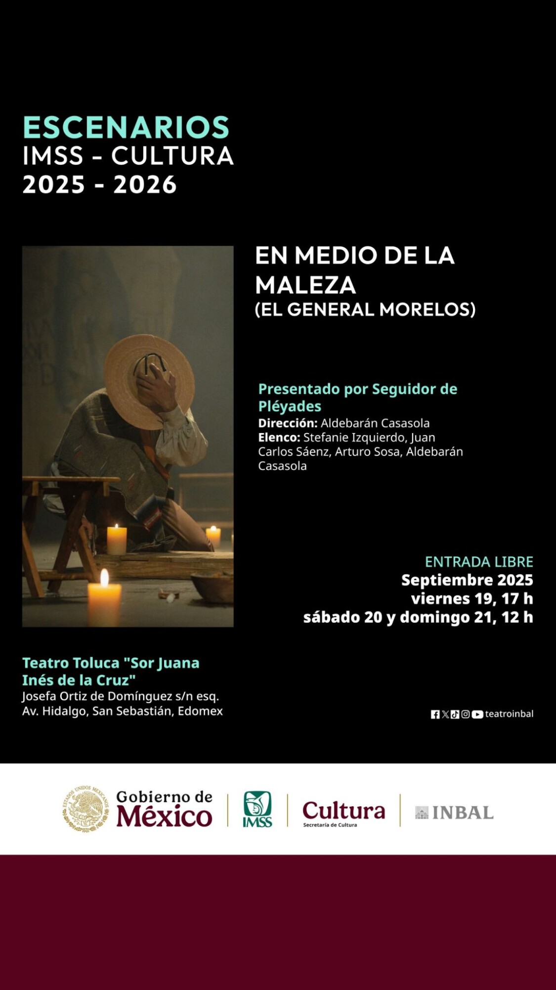 En medio de la maleza (el general Morelos) - FIDTEATROS